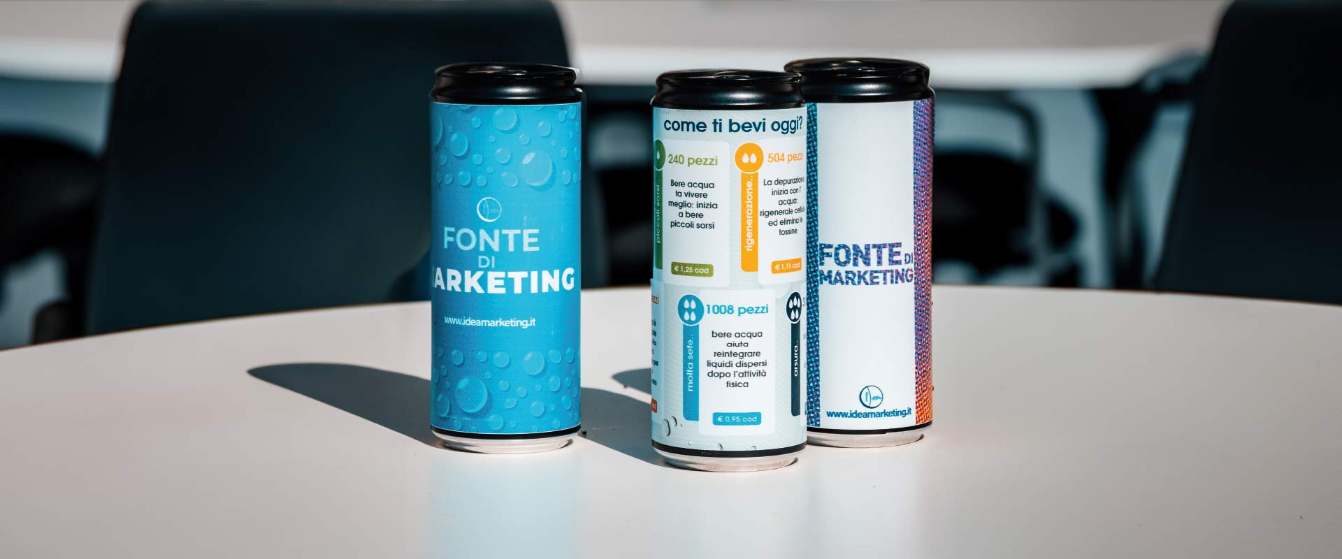 Meeting aziendali: distinguiti con l'acqua personalizzata!